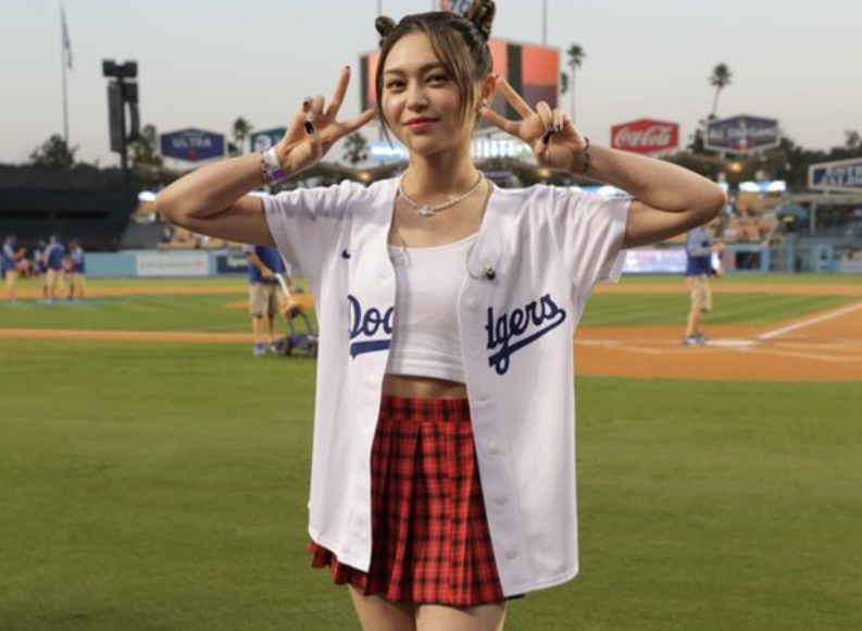 AleXa sings national anthem at Dodger Stadium, inspires them to ...